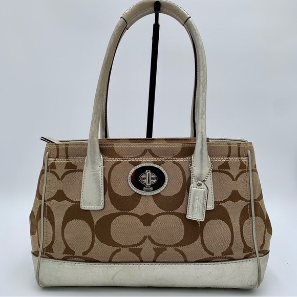 Coach | Bags | Coach Hampton Signature Madeline Tote | Poshmark